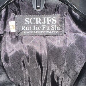 scrjfs | Jackets & Coats | Scrjfs Rui Jie Fu Shi Faux Leather Moto Jacket Medium Girls | Poshmark